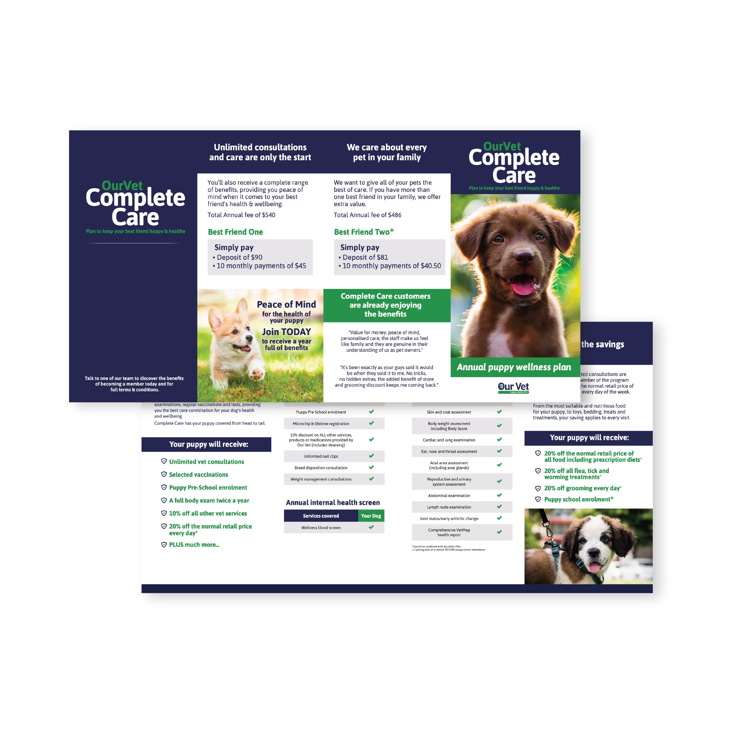 Complete Care Brochure – Puppy – Best Friends