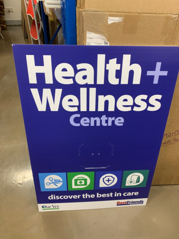 Health and Wellness Standee and Insert – LIMITED STOCK – Best Friends